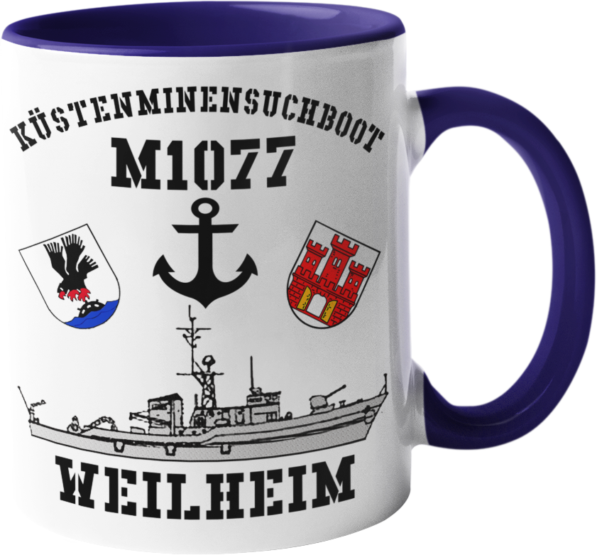 Kaffeebecher KM-Boot M1077 WEILHEIM – MeineMarine